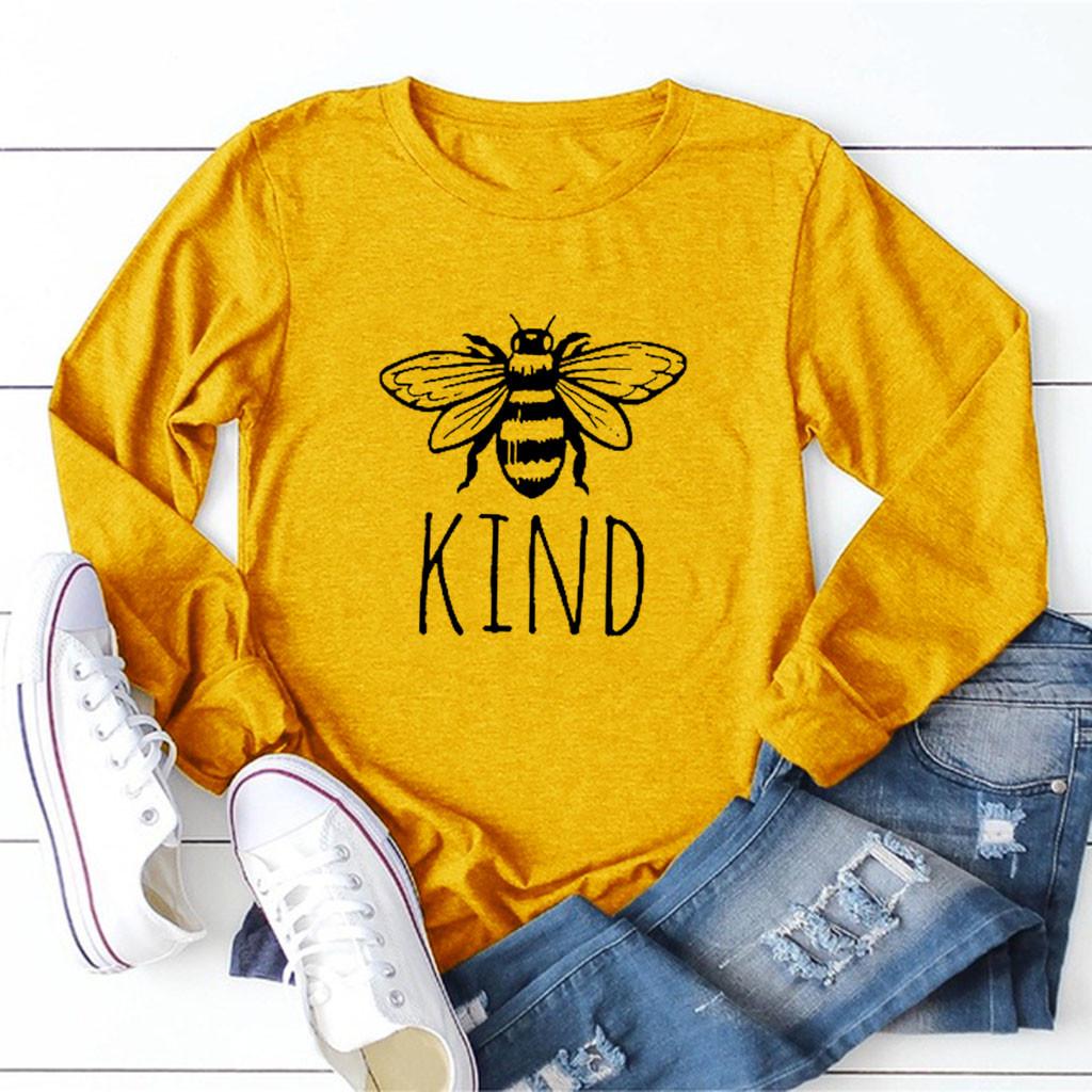 Cheap (Zeal)Women Fashion Plus Size Print Round Neck Long Sleeved T ...