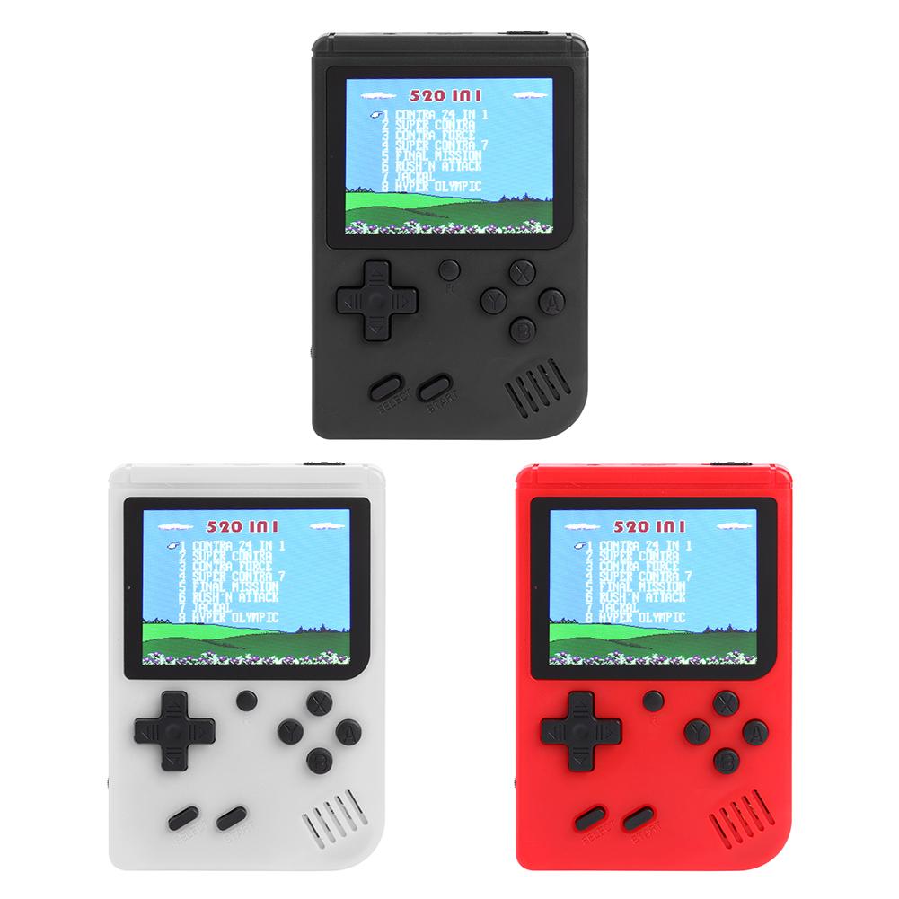 Buy Q3 Retro Handheld Game Console 8 Bit Game Player Built-in 520 ...
