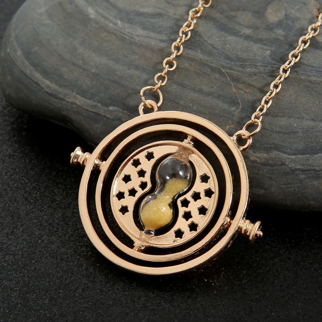Buy Time Converter Hourglass Necklace Creative Personality Jewelry ...