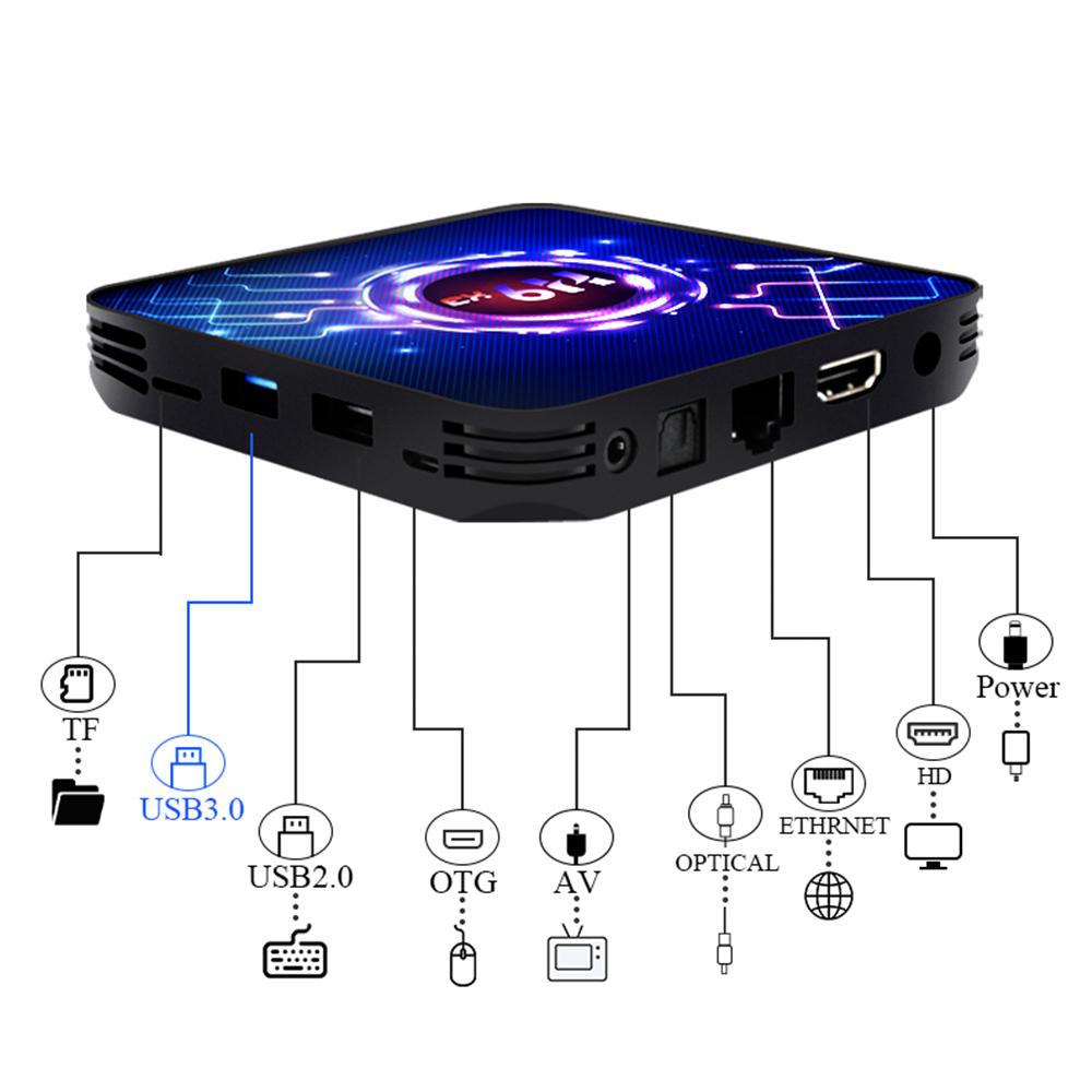 💰Comprar H9 TV Box Android 9.0 S905X3 64-bit Quad Core Chipset Cortex ...