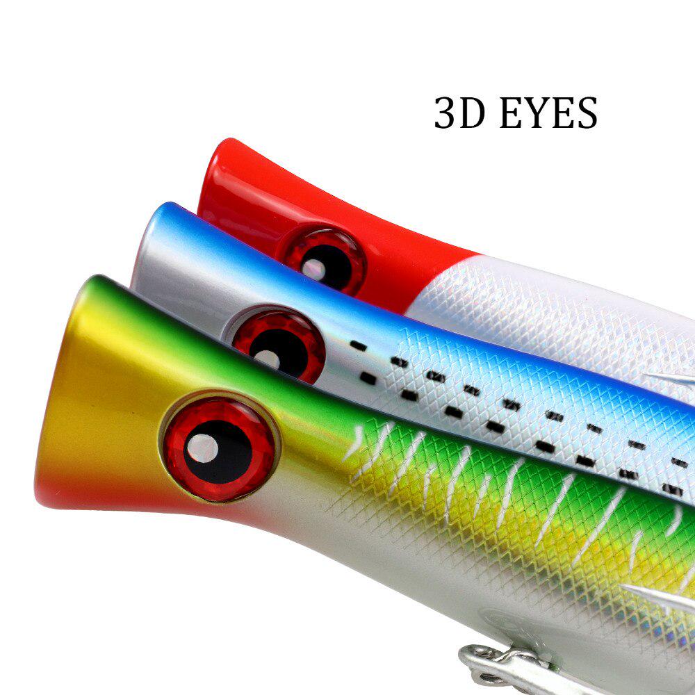 Buy 1pc Fishing GT Popper Lure 120g 20cm Topwater Fishing Bait ...
