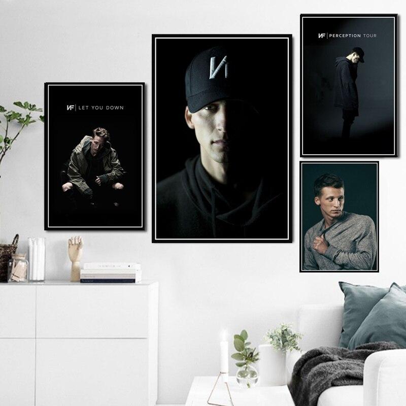Painting Art NF American Rapper Hip Hop Music Star Rap Singer Poster ...