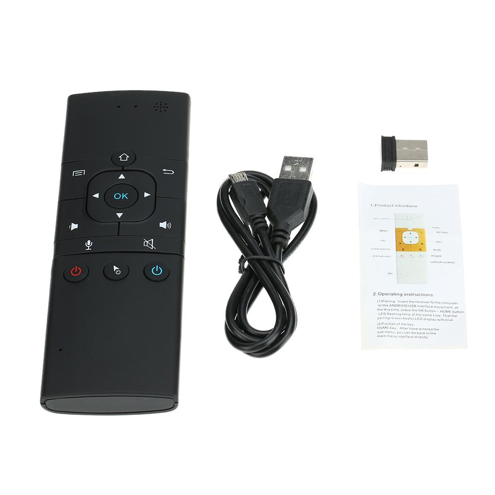 2.4G 6-Axis Air Mouse Remote Control Wireless Keyboard Mouse w/ MIC 3 ...