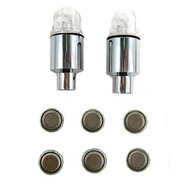 💰Kaufe 1PC Fahrrad Autos Flash LED Bunte Rad Licht Auto Auto Reifen ...