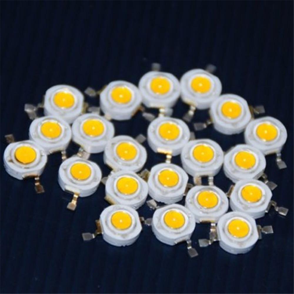 Buy 5PCS 3W Led Chip High Power LED Beads 200LM Warm White at ...
