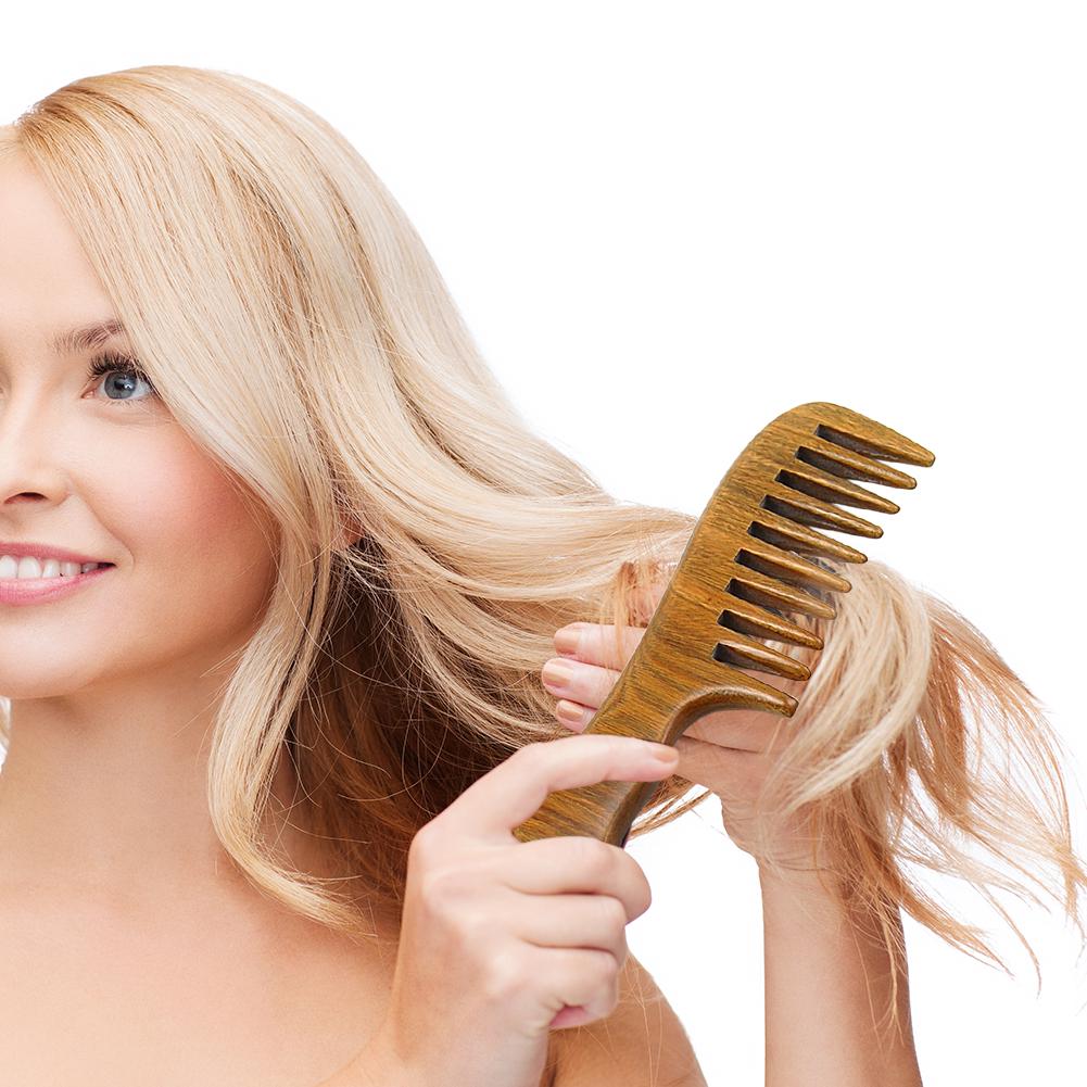 Buy High Quality Natural Verawood Combs Authentic Sandalwood Wide Tooth ...