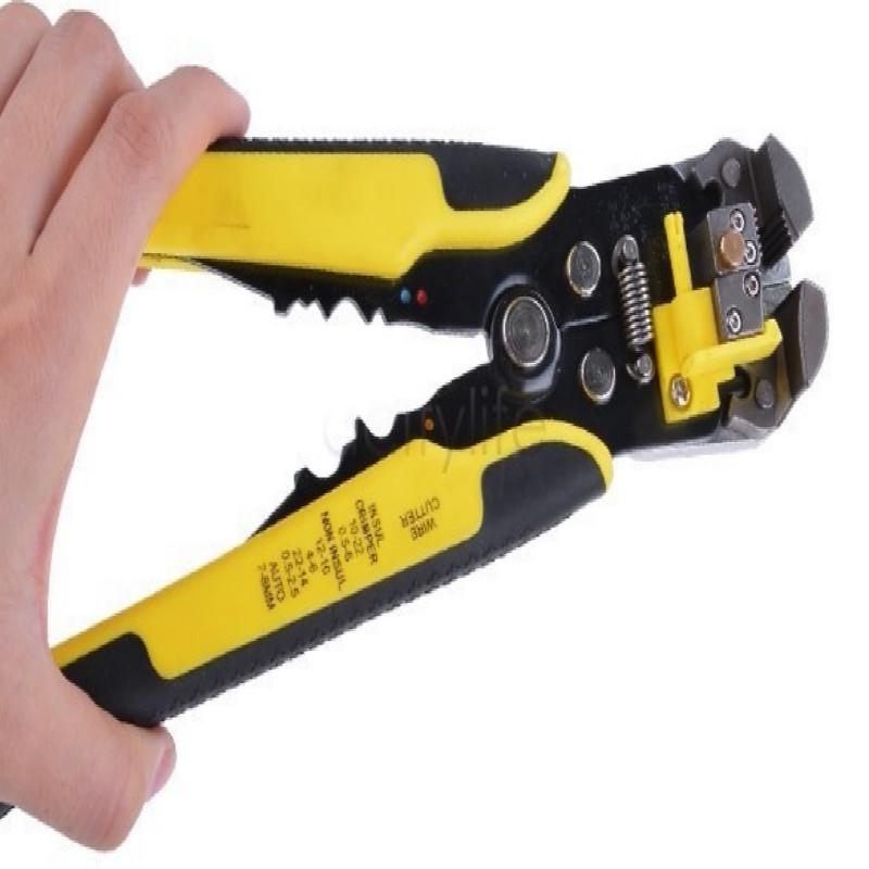 Buy Cable Wire Stripper Crimping Pliers Terminal Tool Drillpro ...