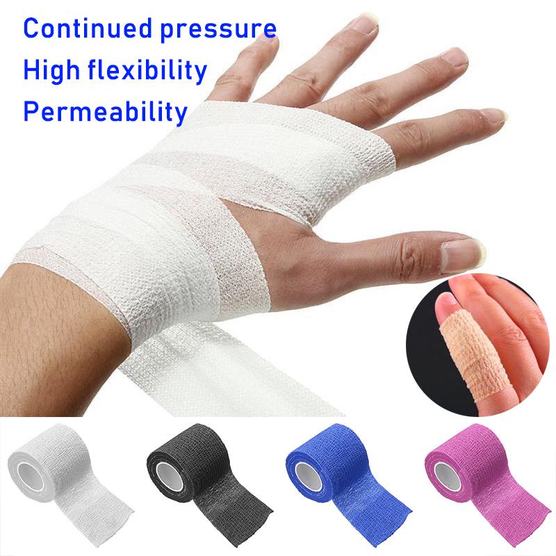 Self Adhesive Elastic Bandage First Aid Medical Health Care Gauze Tape ...