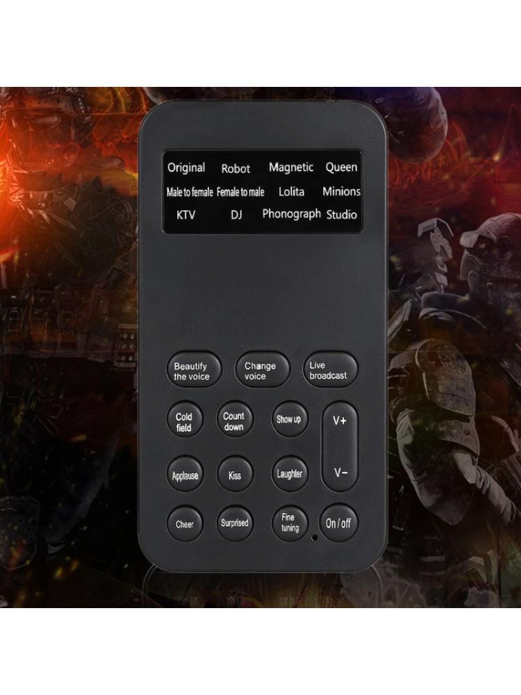 Satın alın Voice Changer Handheld Microphone Voice Changer Sound ...