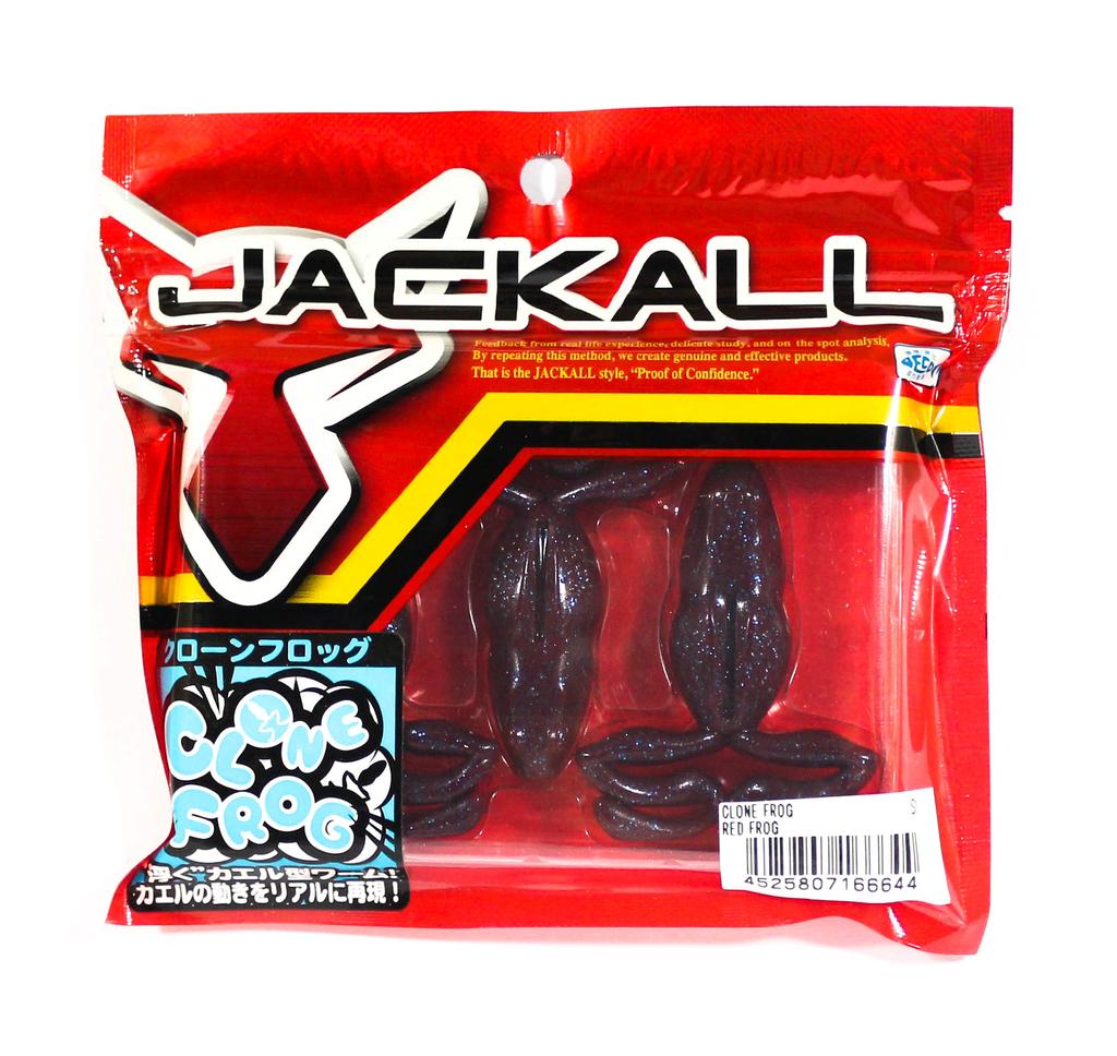 Kaufe Jackall Soft Lure Clone Frog 3 Stück pro Packung Red Frog (6644) zum Preis ab 11 | Joom