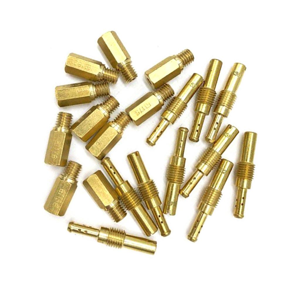 Buy 20Pcs Gold Carburetor Main Jet & Slow Pilot Jet Kit Set For Pwk ...