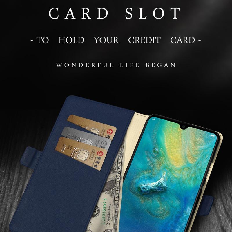 Buy Housse Coque Etui à rabat horizontal en cuir PC + PU série MILO ...