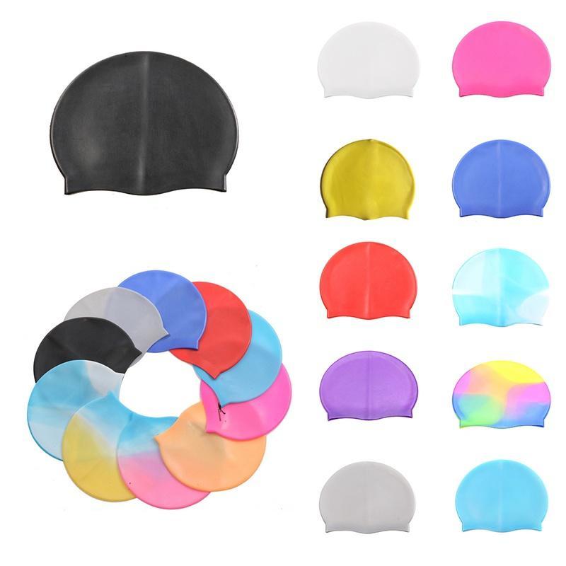 Buy Outdoor Fashion Shower Waterproof Swimming Pool Swim Hat Swimming ...
