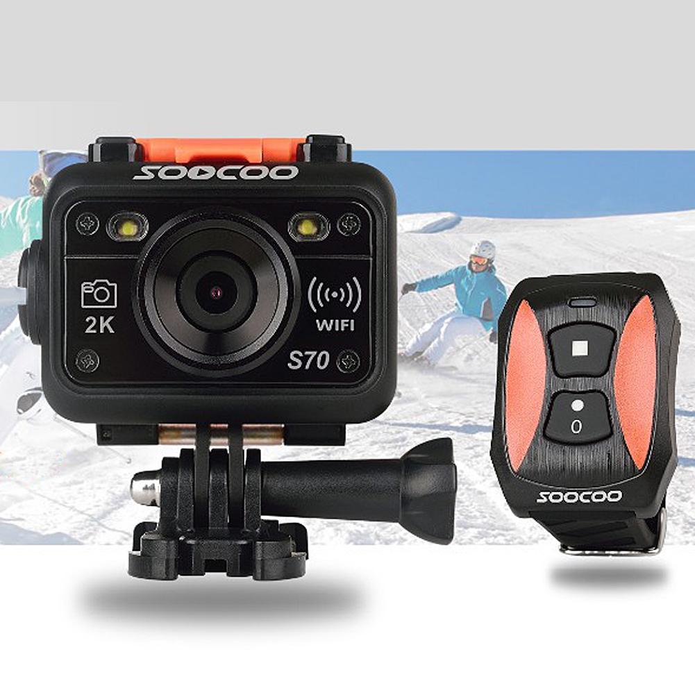 Buy SOOCOO S70 Action Camera 2K 60FPS 60M Waterproof Build-in WIFI with ...