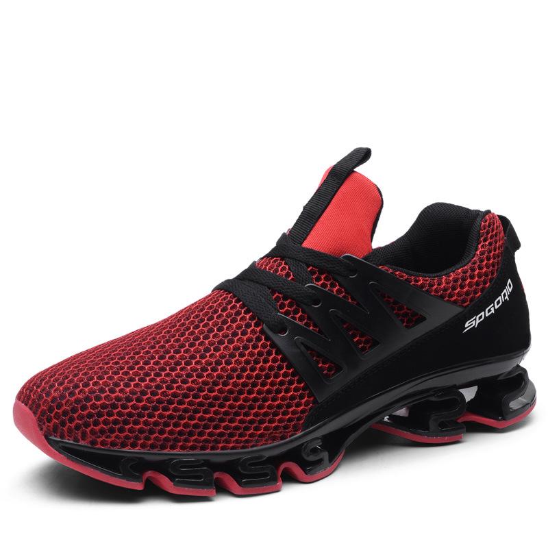 Men Trainer Sneakers Mesh Sport Shoes Black Sapatos Masculino ...