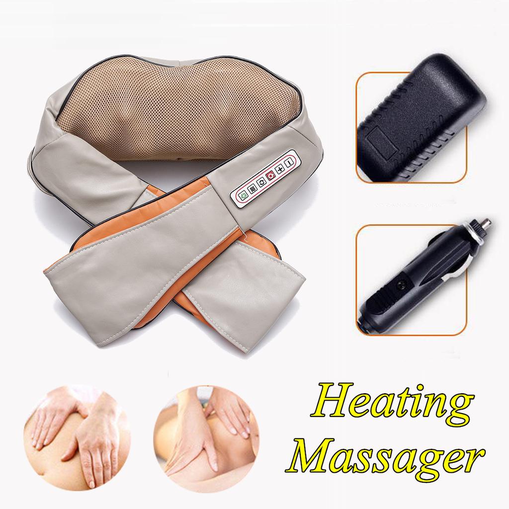Buy Home Car U Shape Electrical Shiatsu Back Neck Shoulder Body ...