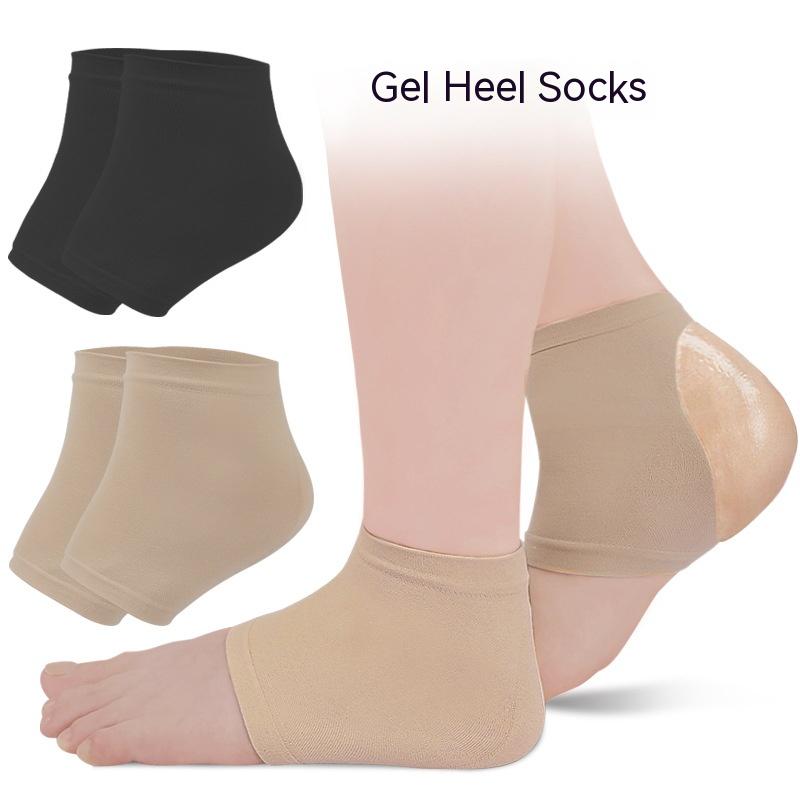 Cheap 2Pcs Gel Silicone Heel Protector Sleeve Feet Skin Care Socks Heel ...