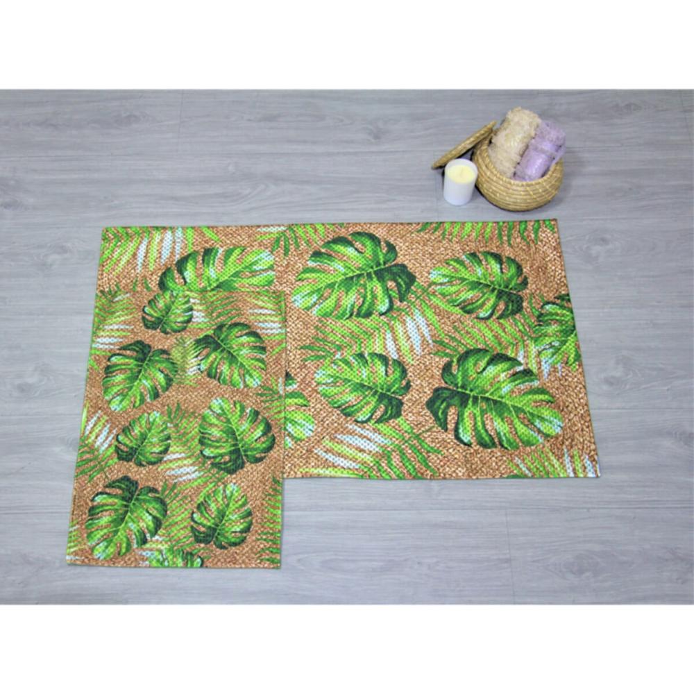 Cheap Home Bathroom Sisal Jute 2 Pcs Bath Mat Set 60x100 40x60 | Joom