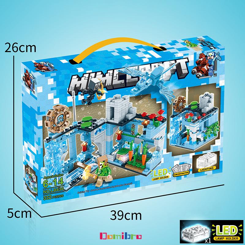 Buy My World Set Building Blocks New Model LED Toys DIY Compatible ...