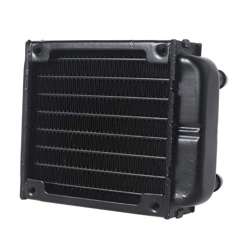 Buy Water Cooling Computer Radiator 10 Pipe Aluminum Heat Exchanger ...