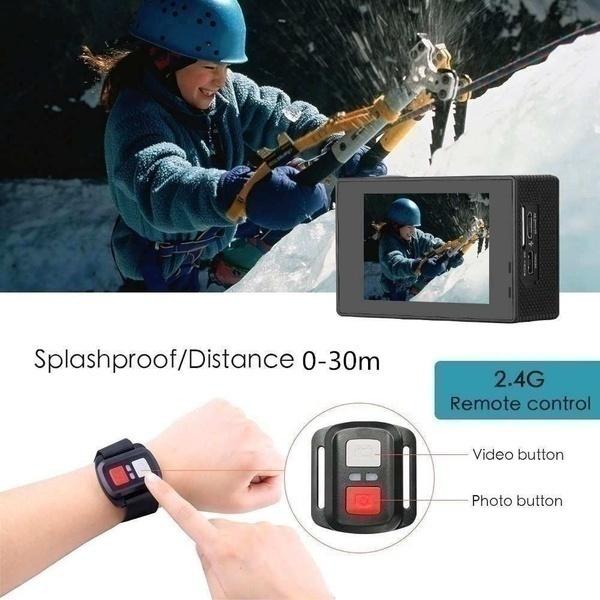 Buy Hot Sale 4K Outdoor Sports Action Camera 1080P WIFI 50m Waterproof ...