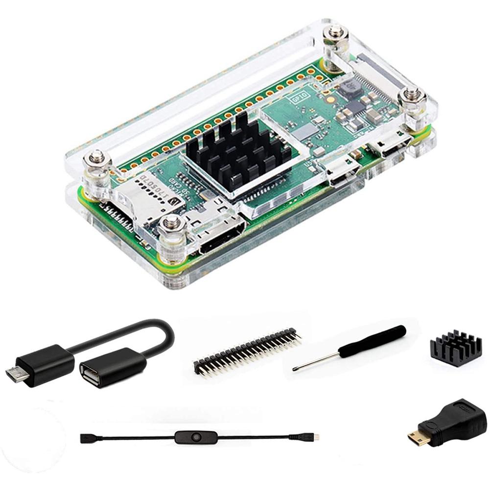 Buy Pi Zero Case, for Raspberry Pi Zero W Case Kit with Heatsink ...