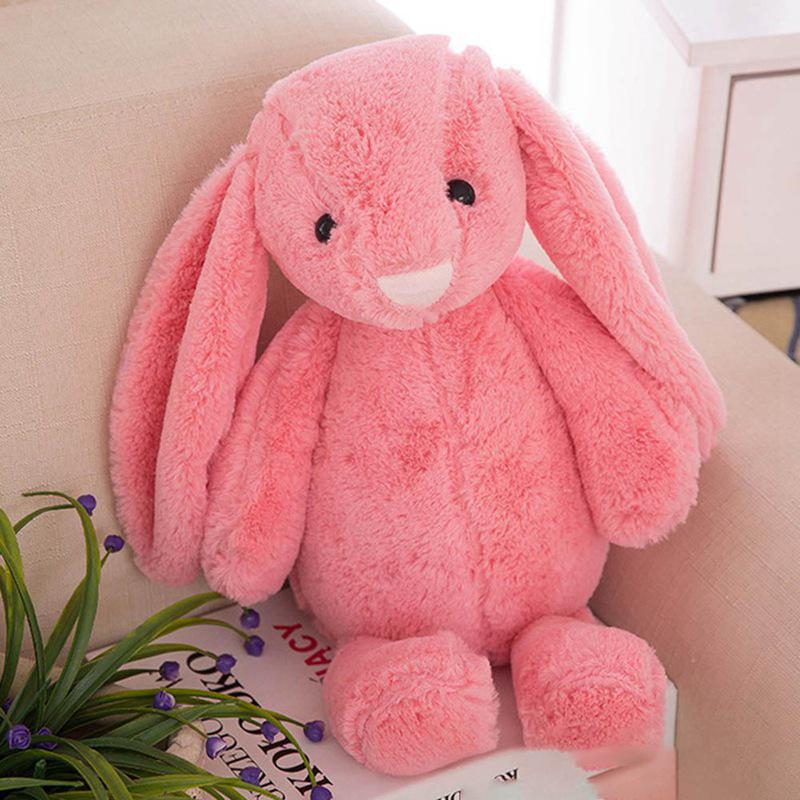 Buy Lovely Big Rabbit Stuffed Doll Children Toy Lop Rabbit Doll Soft ...