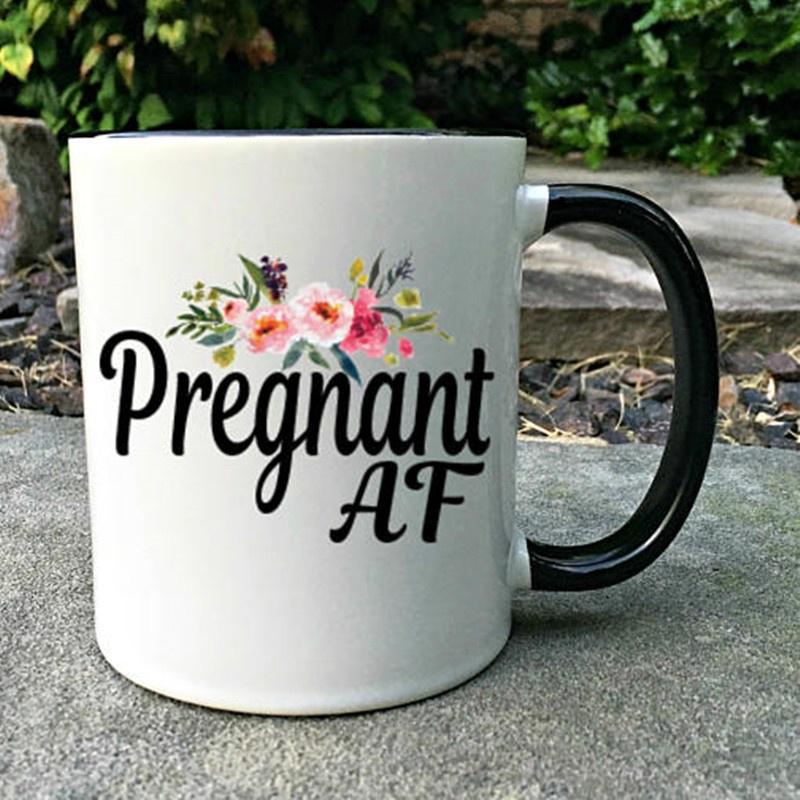 Buy Pregnant Af Mug ,Pregnancy Mug ,New Mom Gift ,Future Mom Mug ,Funny ...