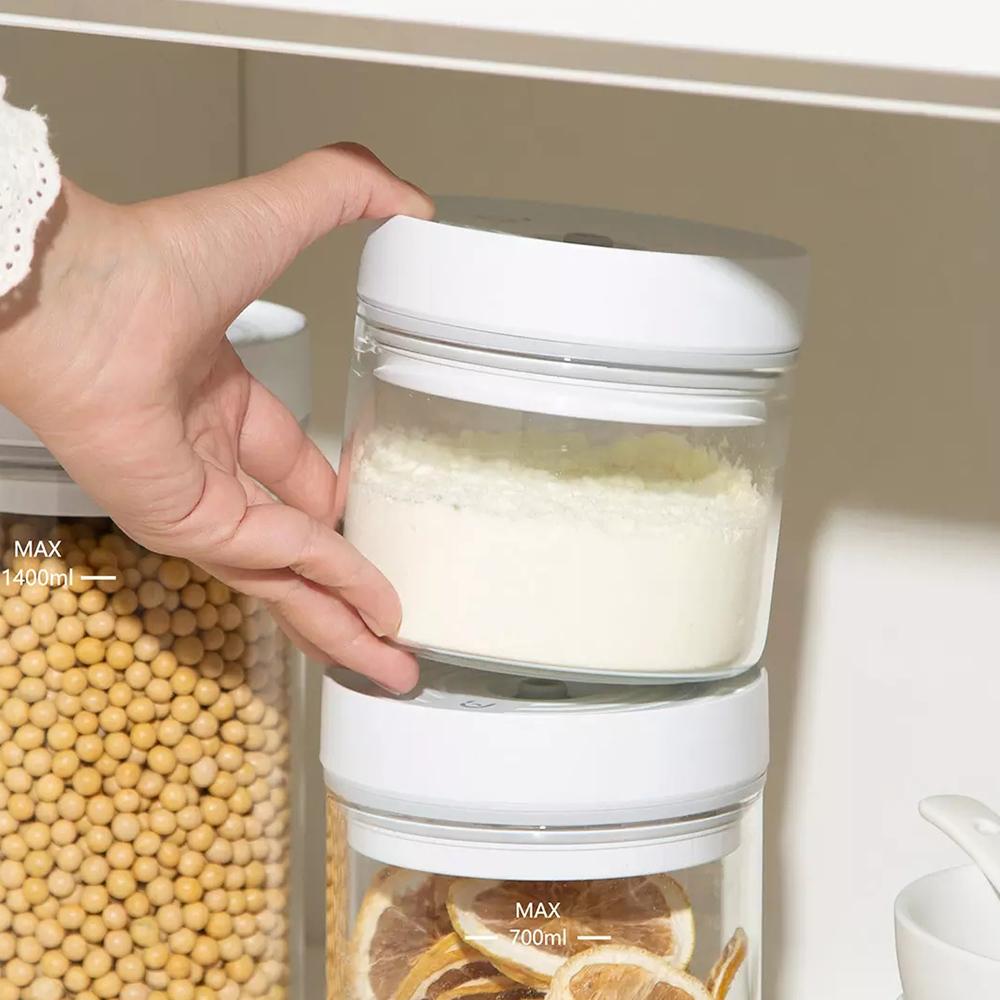 Buy BUD Rechargeable Electric Auto Air Extraction Airtight Seal Food ...