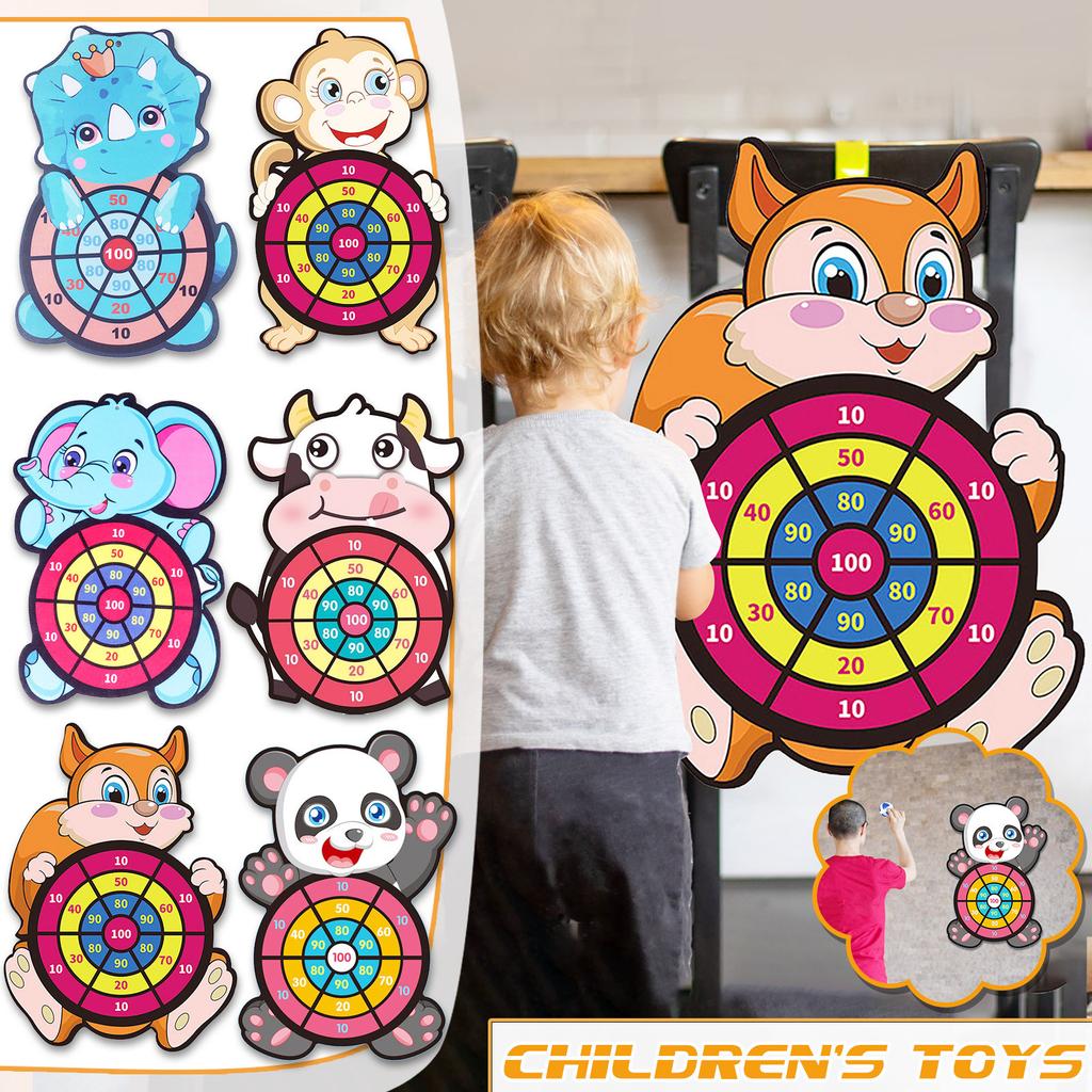 Buy Children Throw Sticky Ball Dartboard Boards Target Ball Kids Toys ...