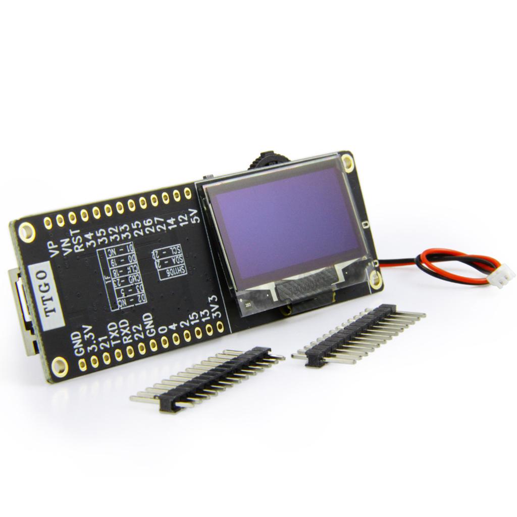 TTGO TEight ESP32 SH1106 1.3 inç OLED Ekran (5SDA 4SCL) IPEX 3D Anten ...