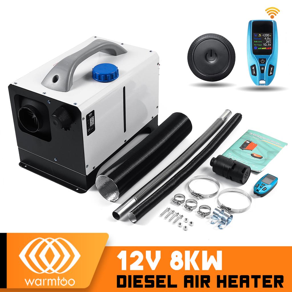 Buy Upgrated Mini Car Heater All In One Unit Diesel Air Heater One Hole ...