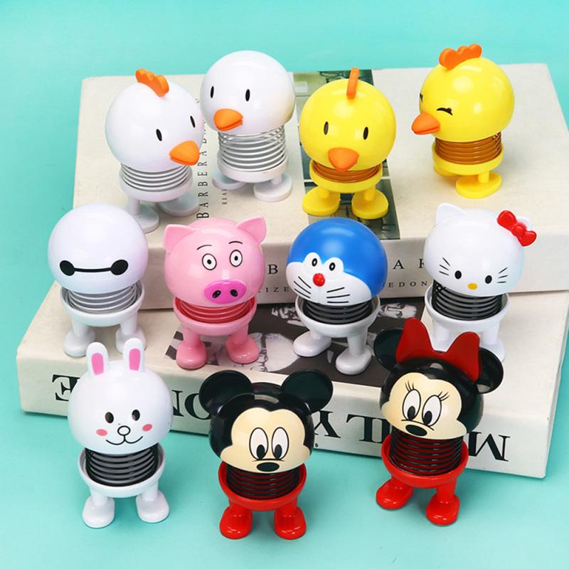 Buy Spring Bobblehead Doll Shaking Head Toy Bobble Head Bounce Cartoon ...