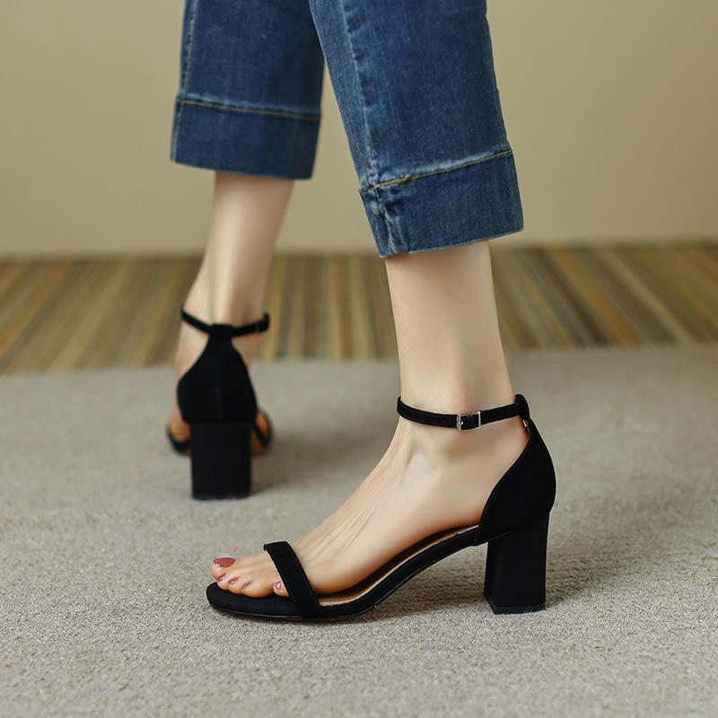Buy Ladies Sandals Shoes Women Luxury High Quality Sandals Ankle Mid ...