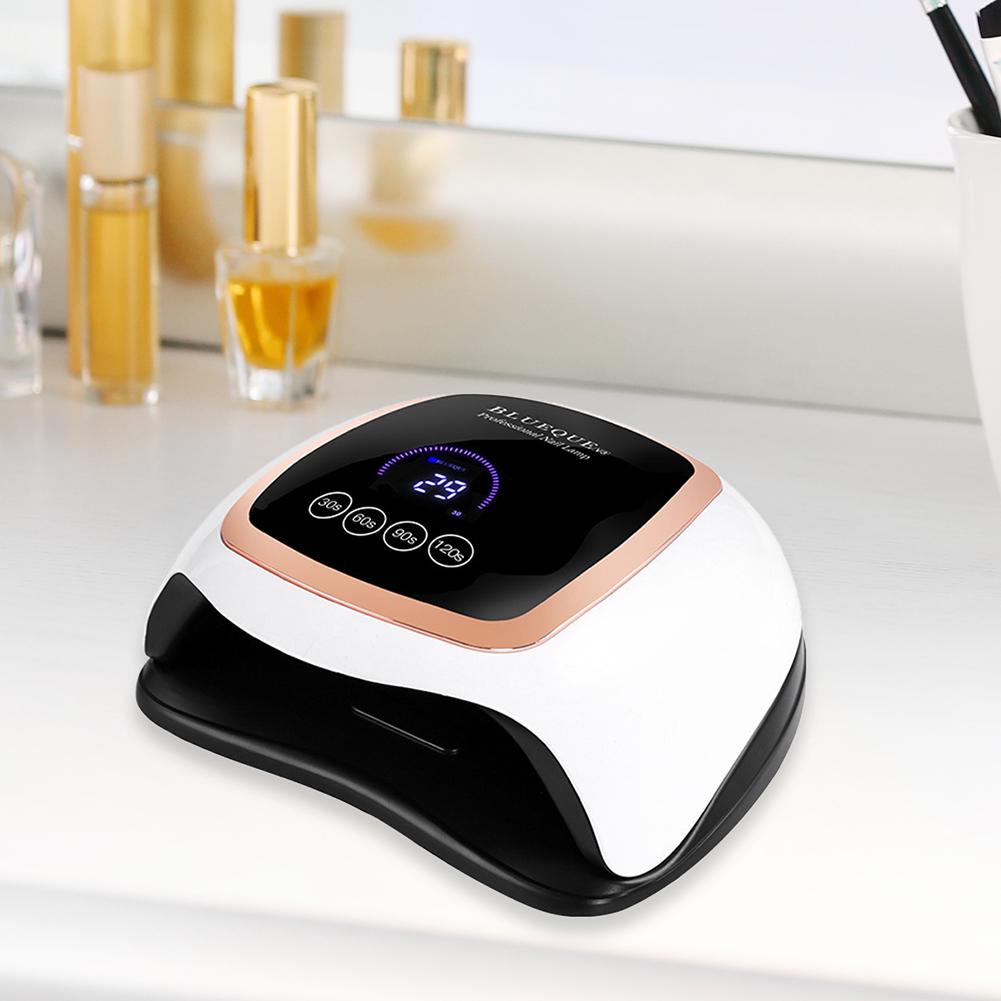 168W UV LED Nail Lamp LCD Display Touch Screen Manicure Gel Nail Dryer ...