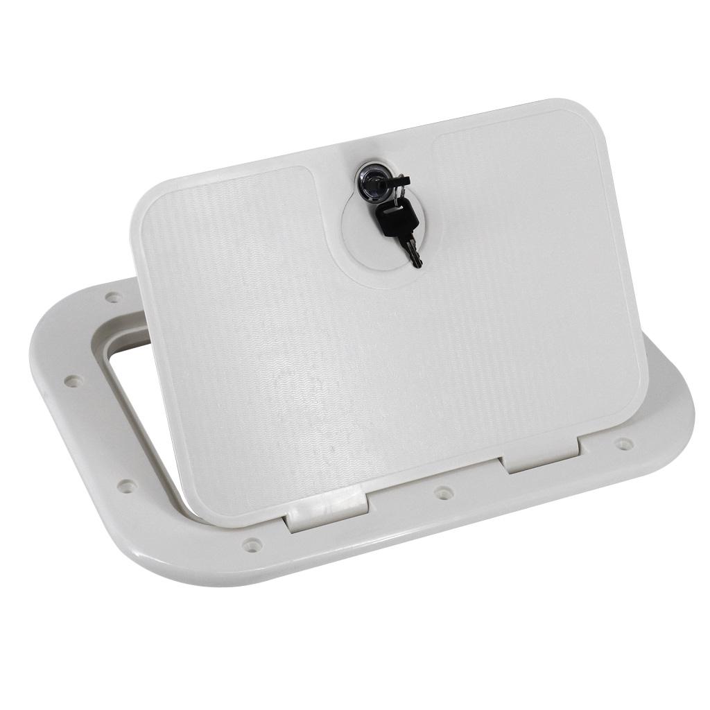 Buy ABS Marine Boat Deck Access Hatch & Lid with Lock 14.9" X 9.8" at ...