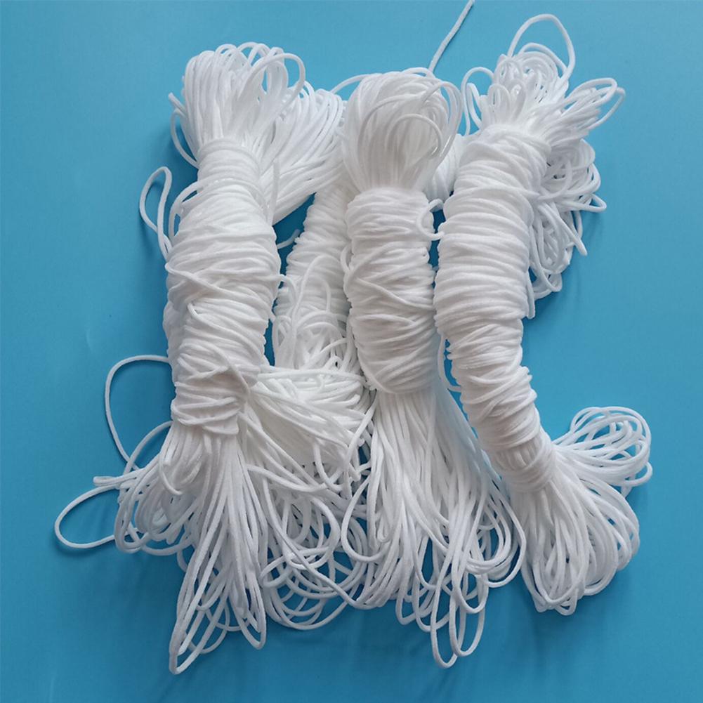 Buy [Forever Beauty]10M Round Elastic Band Face Mask Ear Ropes String ...