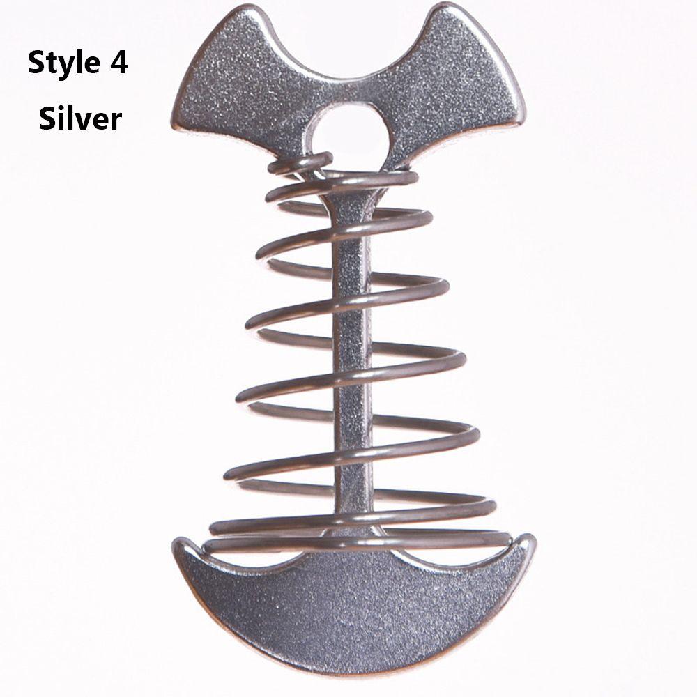 Satın alın Floor Deck Stakes Outdoor Awning Spring Fishbone Anchor ...