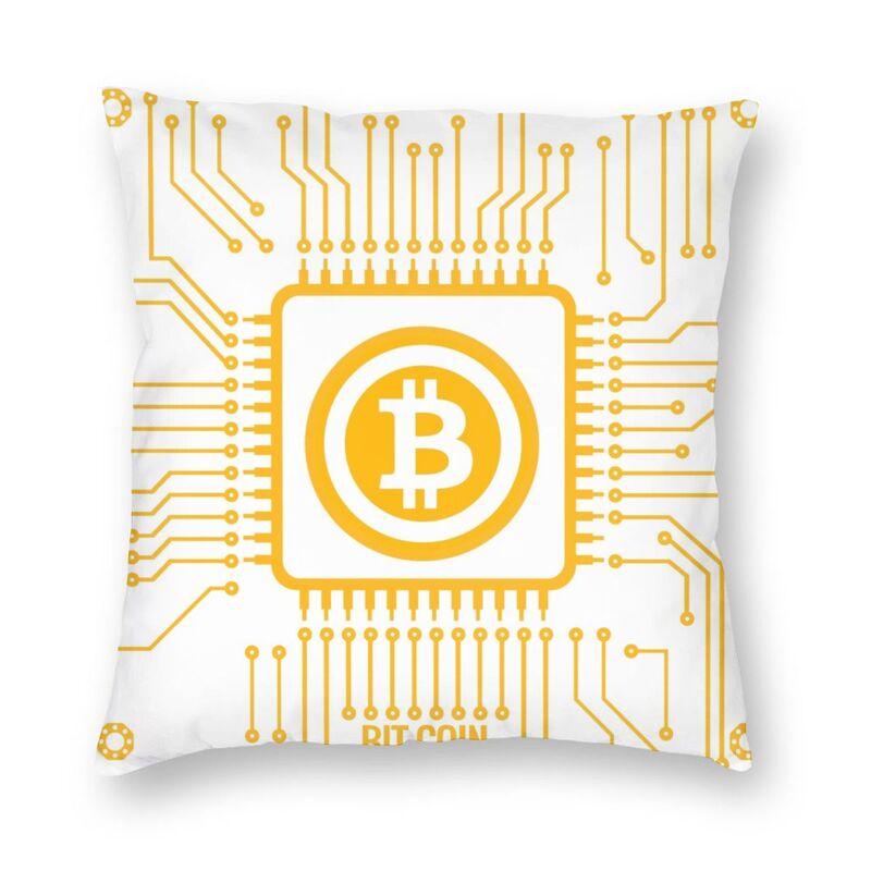 Cheap Bitcoin CPU Miner Cushion Cover Sofa Living Room BTC Blockchain ...