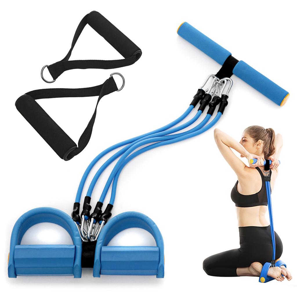 Sport Exercise Equipment Abdominal Fitness Elastic Sit Up Pull Tension ...
