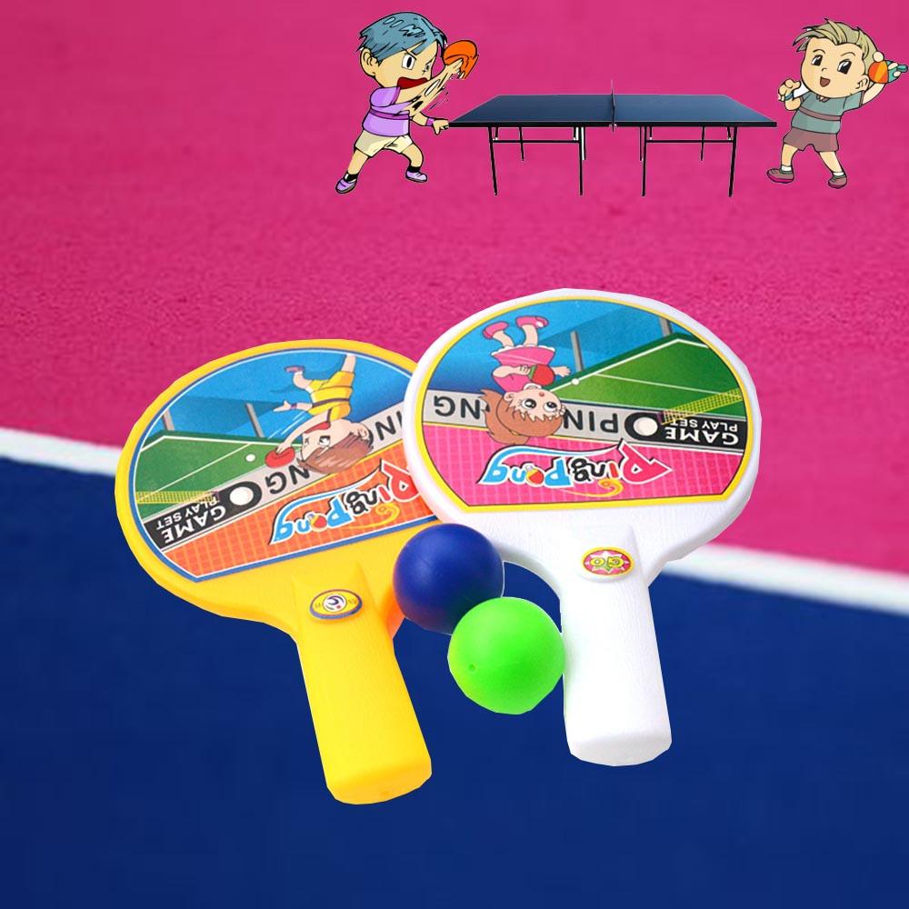 Buy Funny Mini Table Tennis Racket With 2 Ping Pong Bats Balls Kids ...
