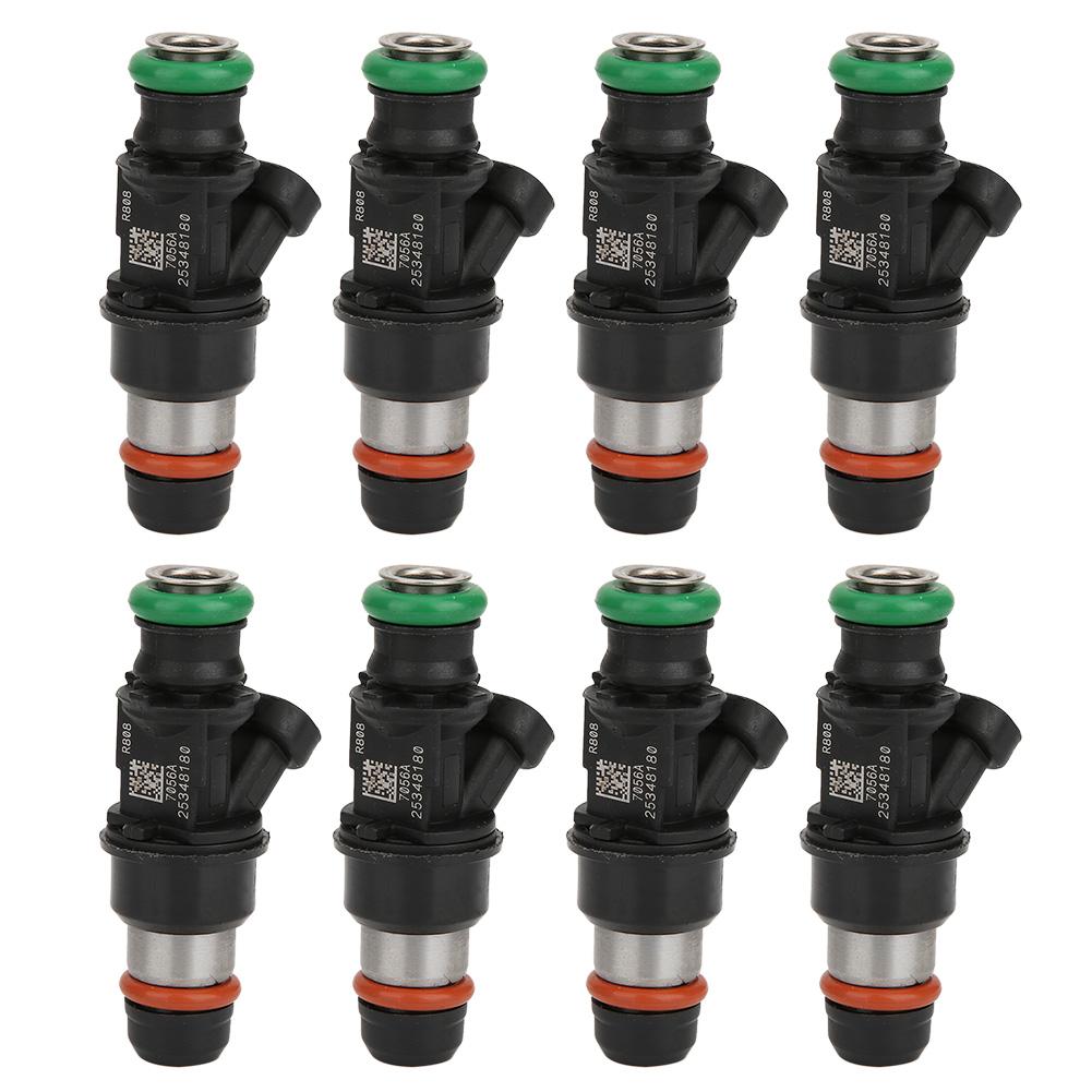 Buy 8Pcs Fuel Injectors Kit 25348180 Fit for Silverado 2500 HD 8.1L 01 ...