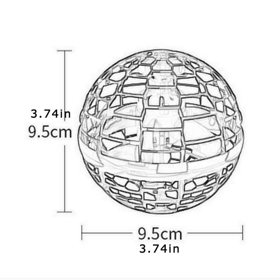 Buy DSF Electric Floating Flying Ball USB Luminous Electronic Power ...