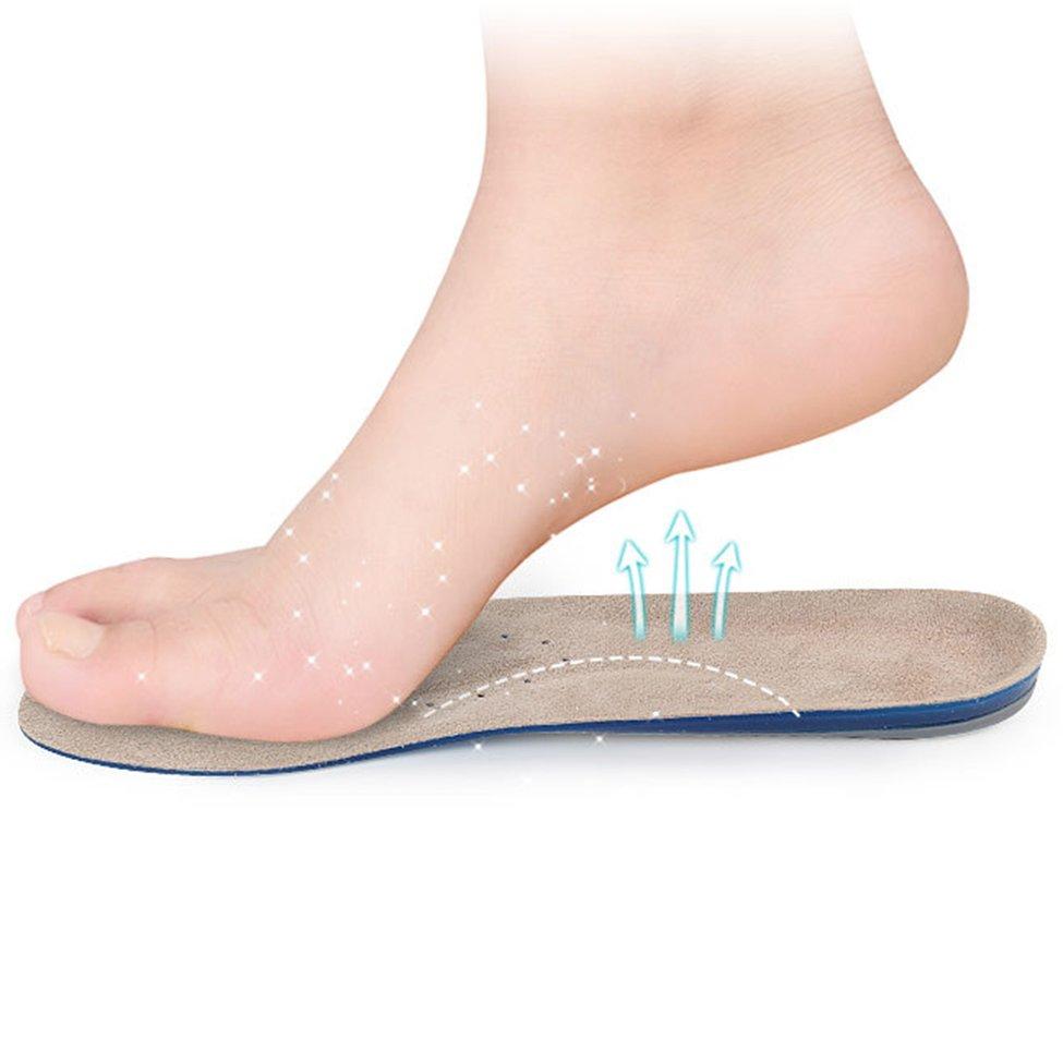 Buy Sports Insole Men And Women's Foot Bow Thickening Shock Absorption ...