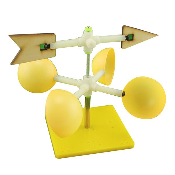 Buy Wind Vane Model Scientific Experiment Funny DIY Assembly Wind ...