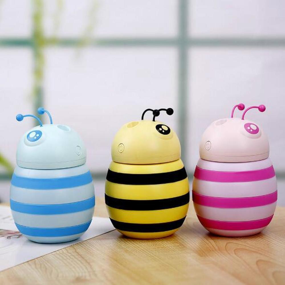 Buy Essential oil diffuser bee humidifier mini usb air purifier ...