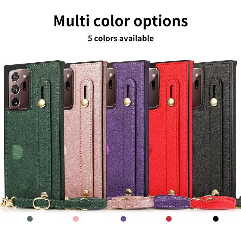 Buy Fashion Lady Crossbody Leather Case for Samsung Galaxy Note 20 ...
