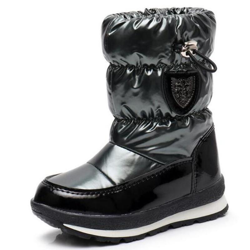 -30 Degree Russia Real Wool Keep Warm Girl Ankle Boots Winter Shoes ...