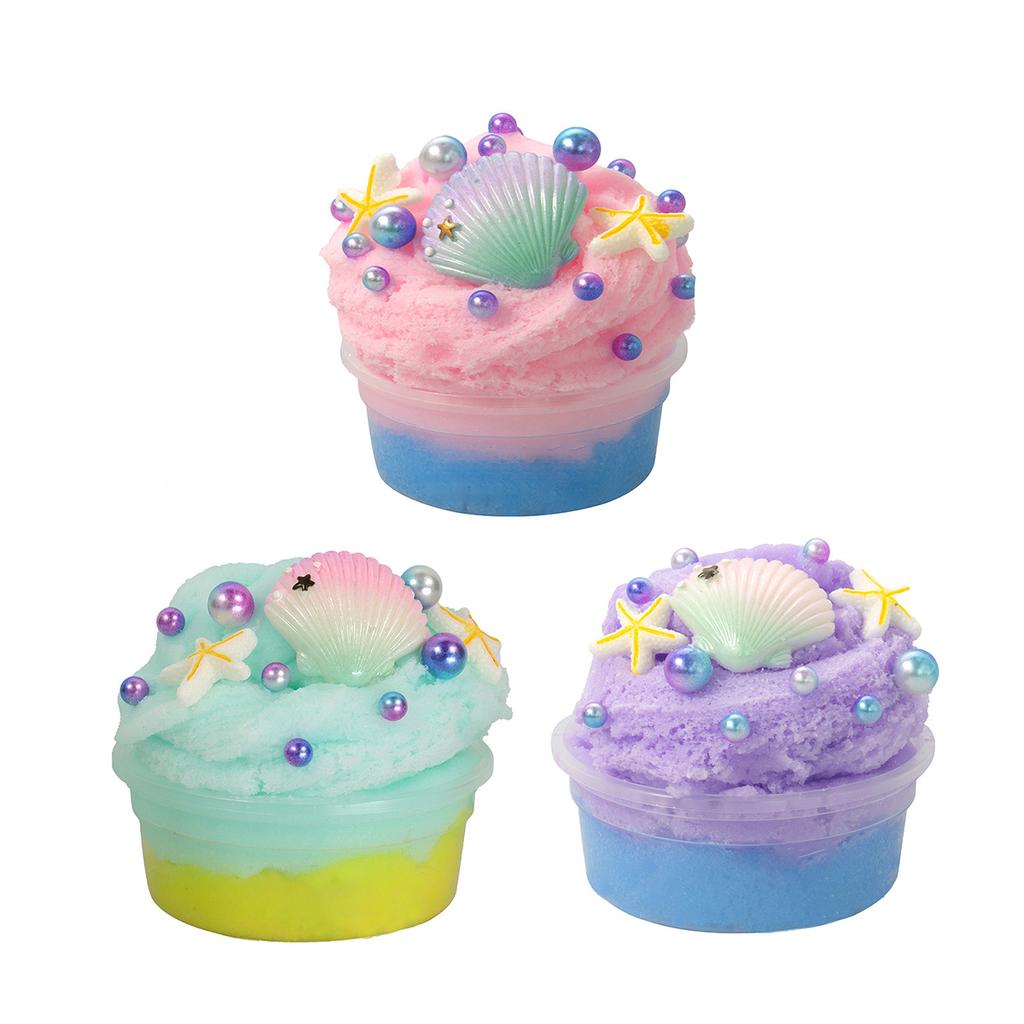 Cheap Ocean Shell Silk Mud Slime, Dual Tone Thousand Silk Mud ...