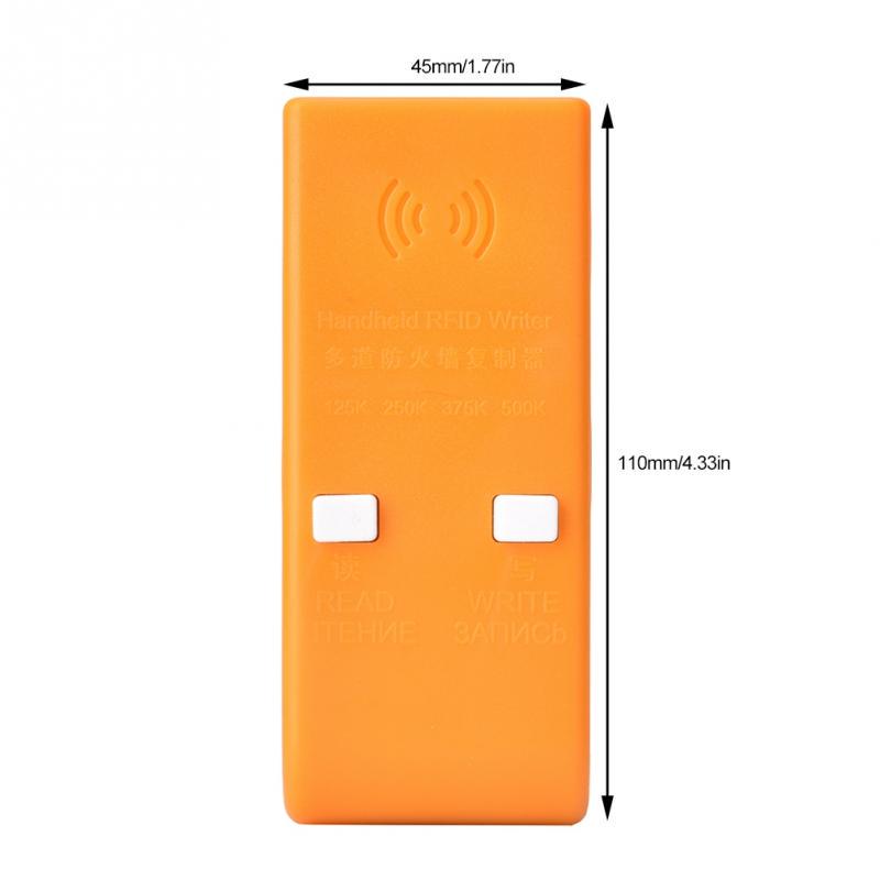 Handheld Yellow RFID Encrypted Copier Reader Writer Duplicator 125KHZ ...